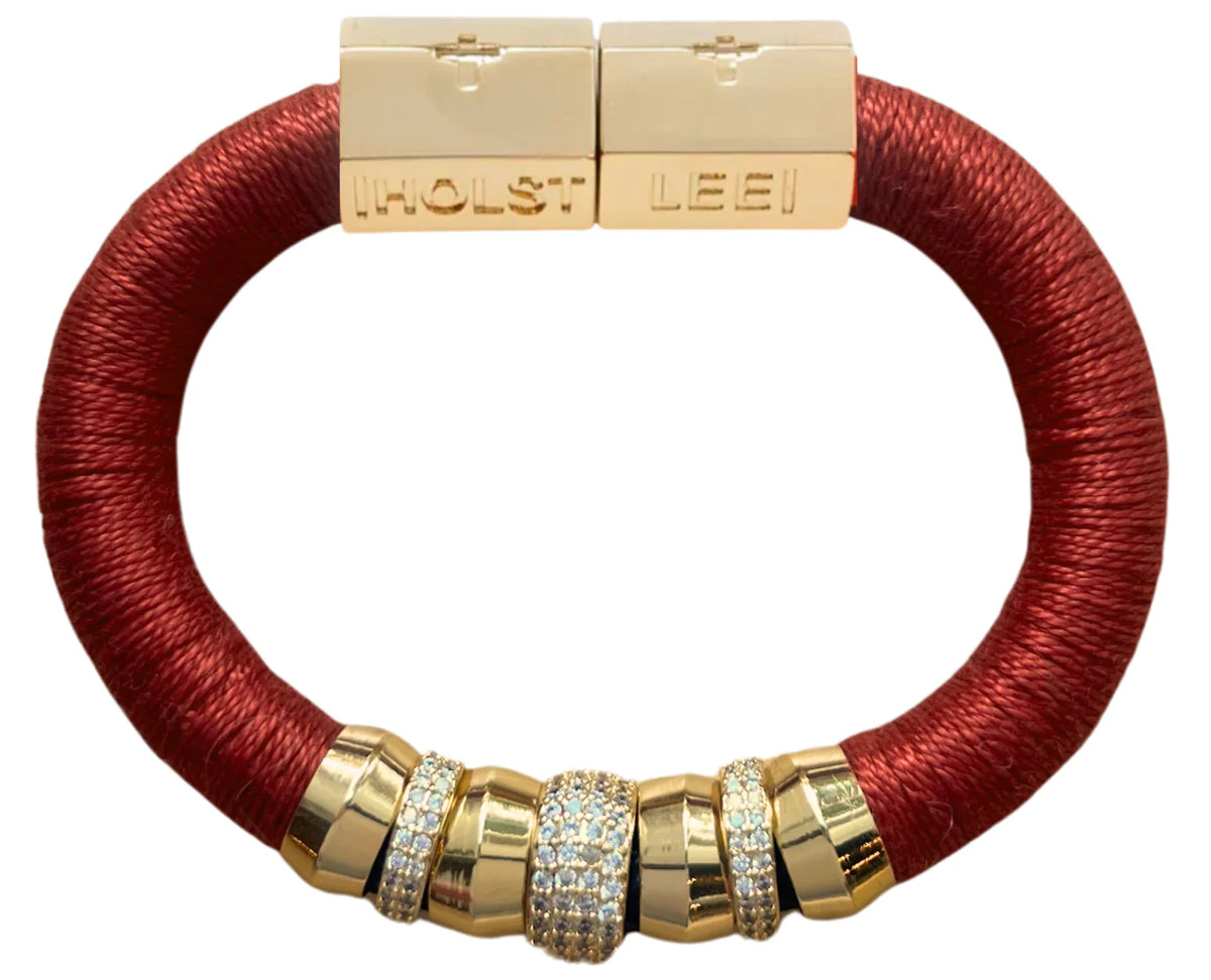 Luxe Classic Bracelet in Rust – Mint Julep