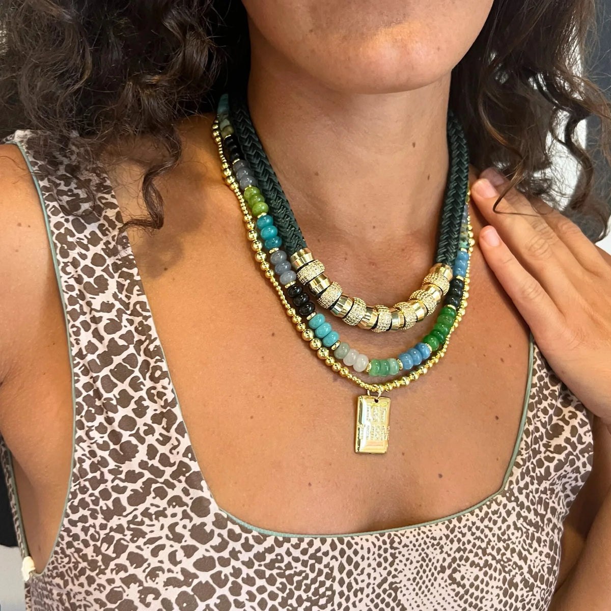 Rainforest Necklace – Mint Julep